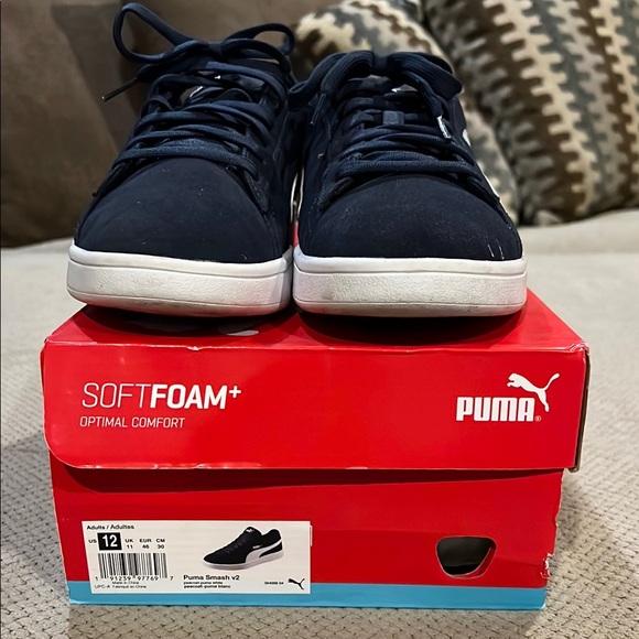Puma | Shoes | Puma Mens Softfoam Sneakers Navy | Poshmark